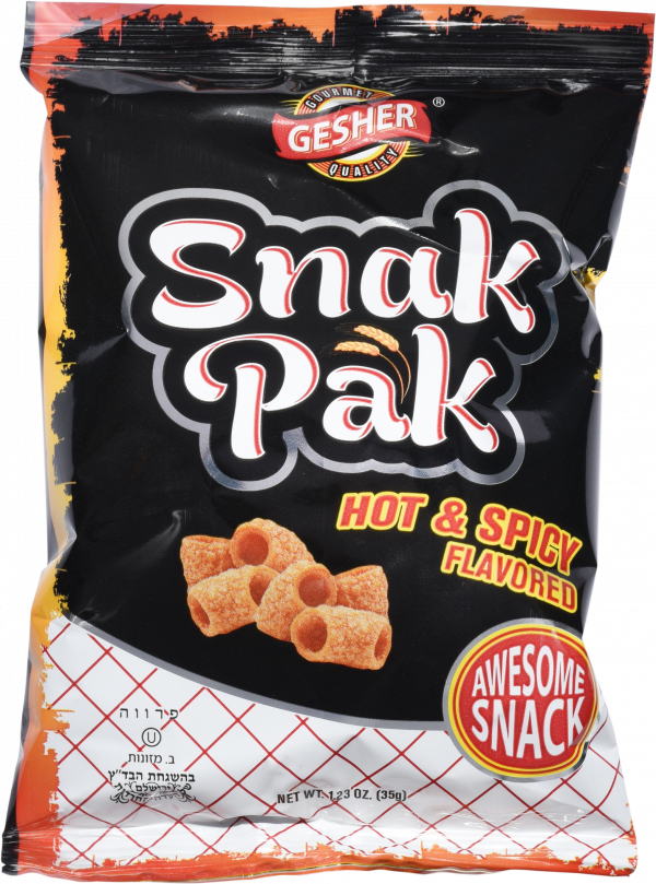 SNAKPAKS-HOT ‘N’ SPICY – Shufra