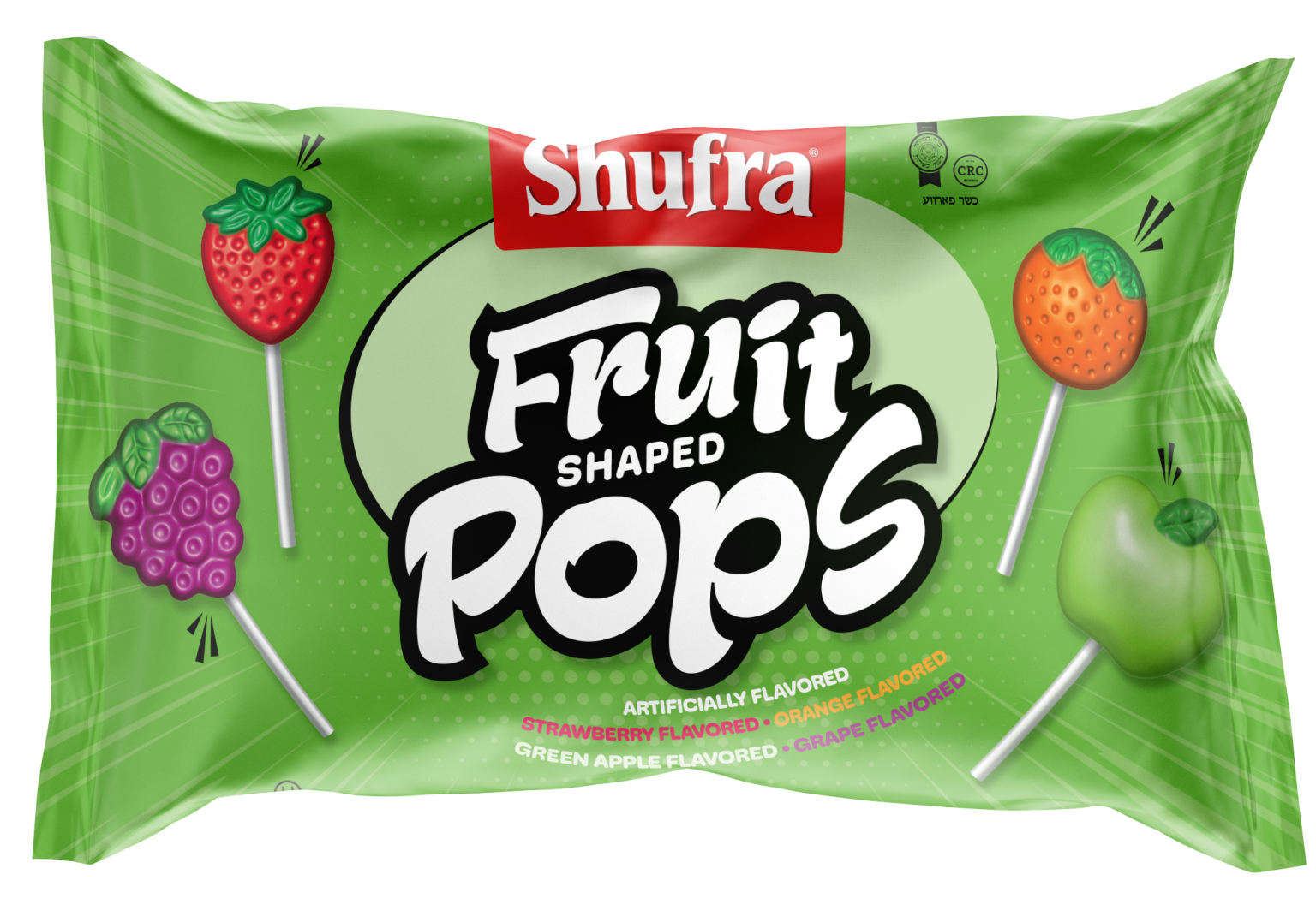FRUIT SHAPED LOLLYPOPS FAMILY – Shufra
