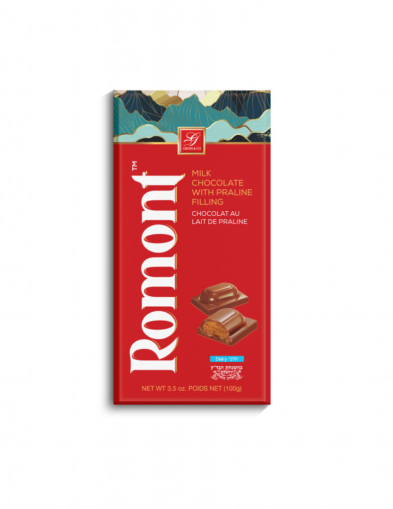 ROMONT – MILK CHOCOLATE BAR – Shufra